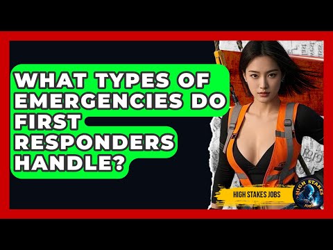 What Types Of Emergencies Do First Responders Handle? - High Stakes Jobs