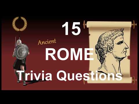 15 Ancient Rome Trivia Questions | Trivia Questions & Answers |