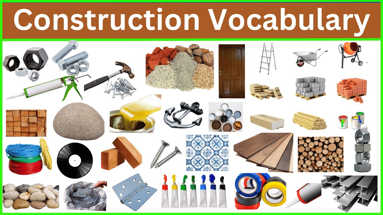 Learn Every Construction Material in 10 Minutes FAST