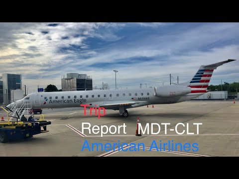 Trip report American Airlines MDT-CLT