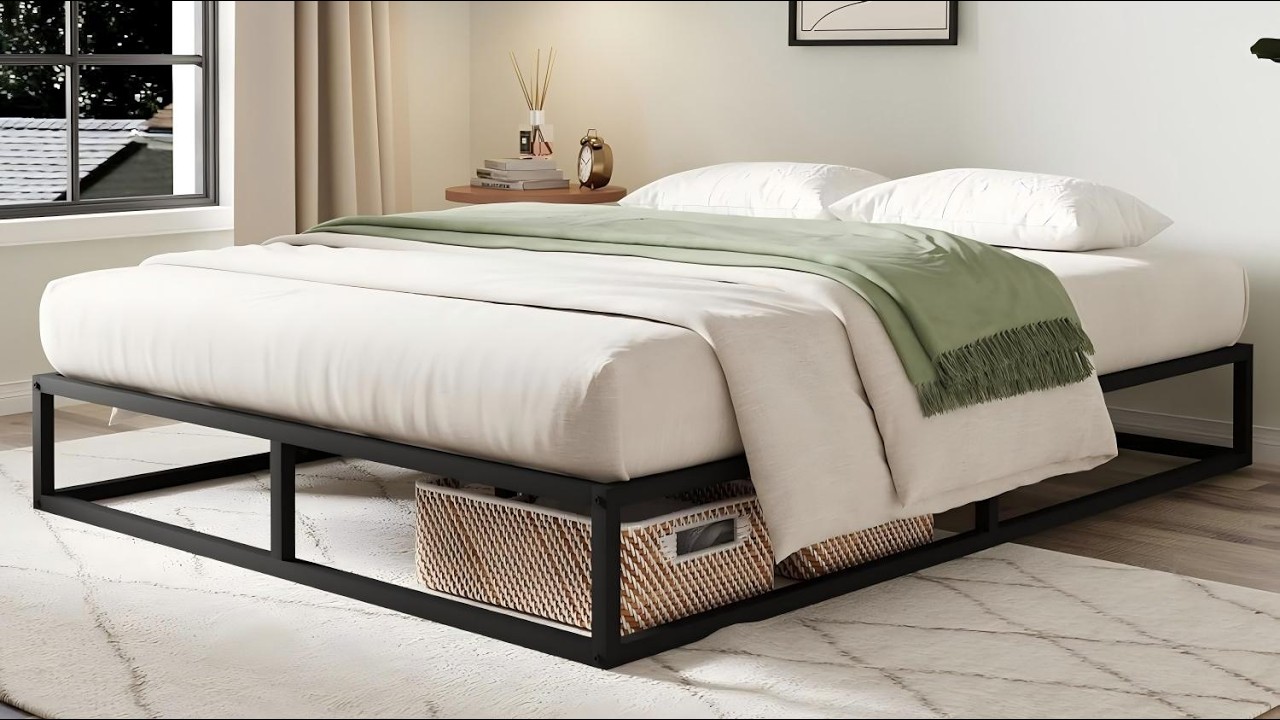 ¡Así de FÁCIL es Armar tu Base de Cama Metálica con Listones de Madera-RB60023/RB60024