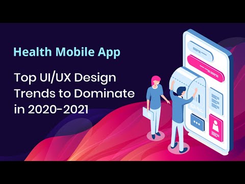 Health Mobile App UI Dashboard Design | UI/UX Trends 2021 | UI Design Trends 2021