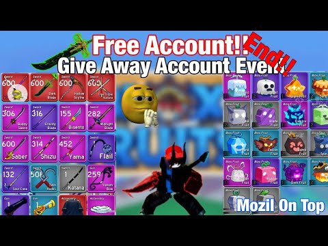 Free Blox Fruits Account [❄️YETI UPD] - Account Giveaway Event!!! Mozil On Top👑