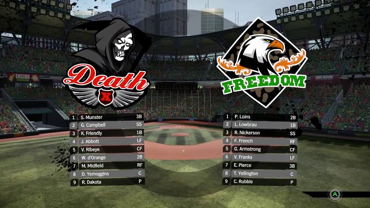 Super Mega Baseball 2 Gameplay - Freedom vs Death - Motor Yard Exhibition SMB2 Xbox One