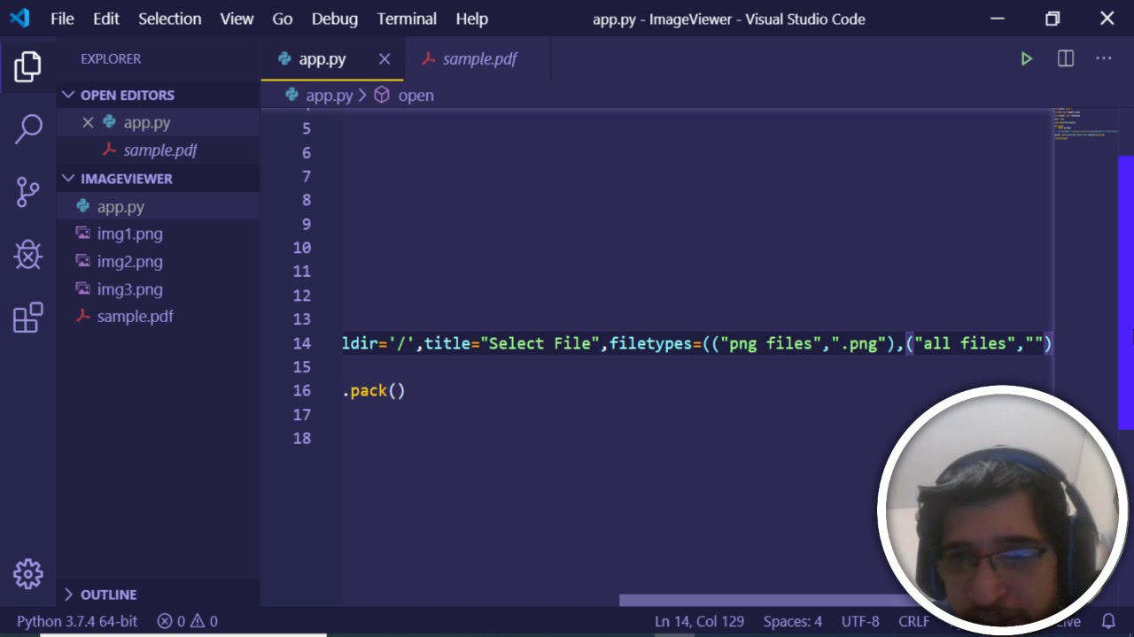 Python Tkinter  GUI | Open Files Dialog Box Tutorial