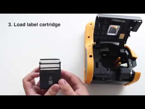 How to Load a Cartridge into the DYMO XTL 500
