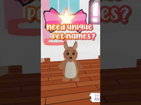 5 ✨unique✨ adopt me pet names!🪩 #sza #spedupaudio #adoptme #preppy #adoptmeroblox #roblox #fyp