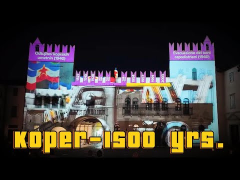 🎥 Koper: 1500 let zgodovine oživljenih v video mapping spektaklu 🌟