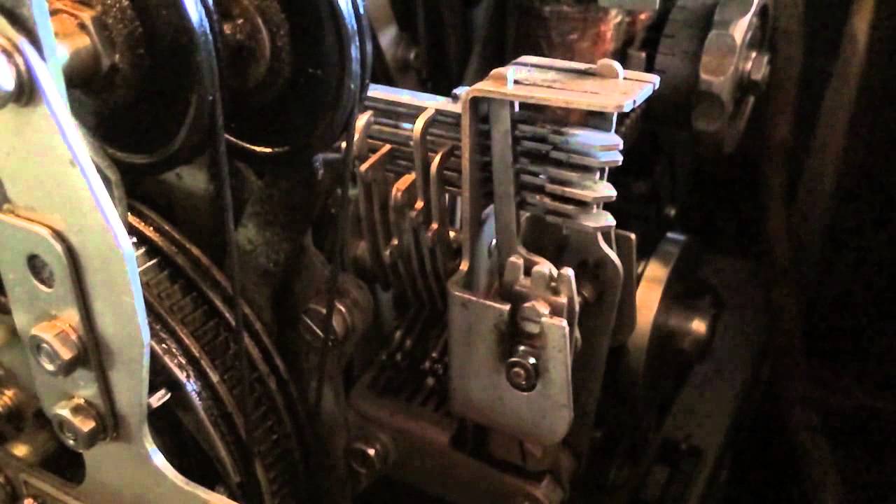 Teletype Model 28 Slo-Mo Code Bars