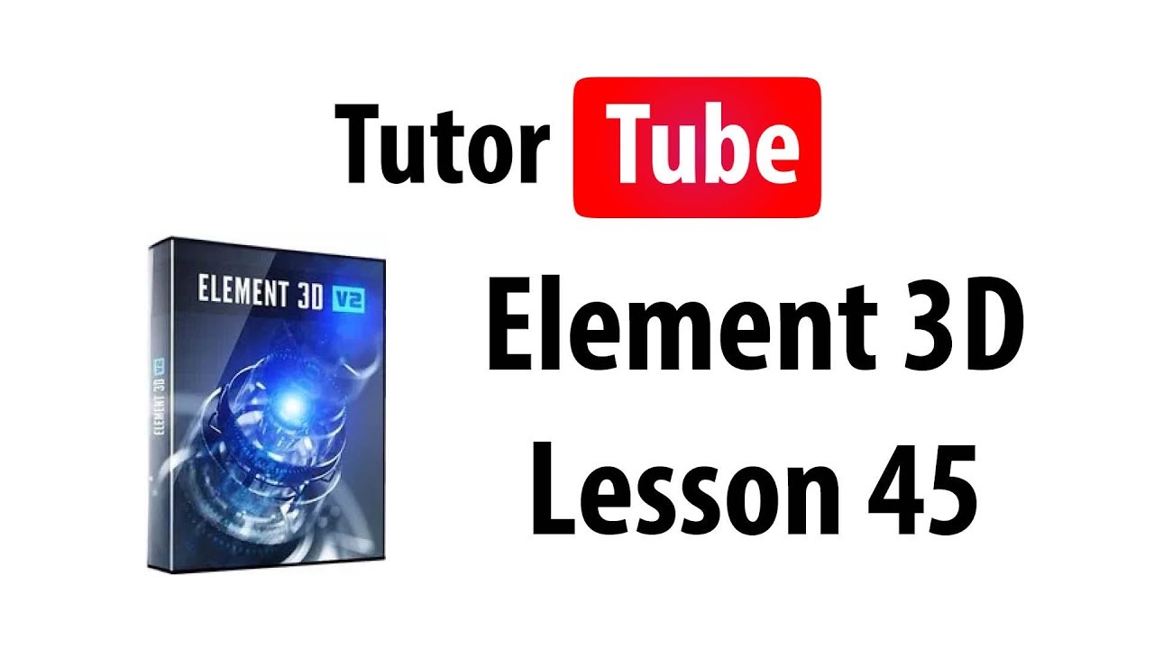 Element 3D Tutorial - Lesson 45 - Elementary Reflection