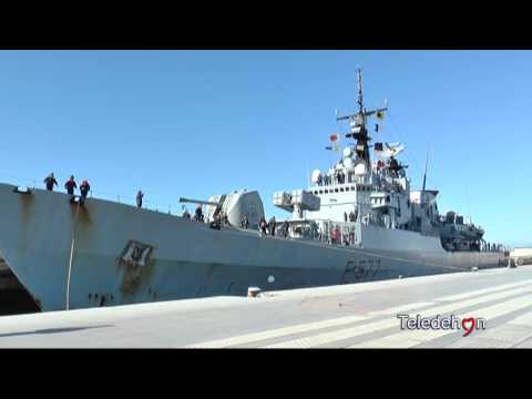 Rientrata a Taranto la nave Zeffiro