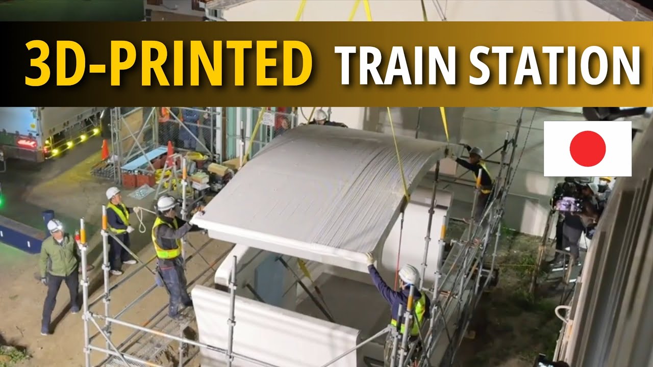 Japan’s 3D-printed Railway Station - RobinAge
