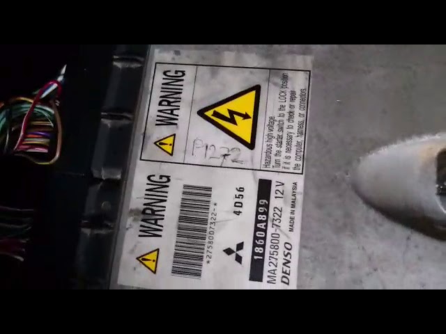 Ошибка P1272 Mitsubishi L200