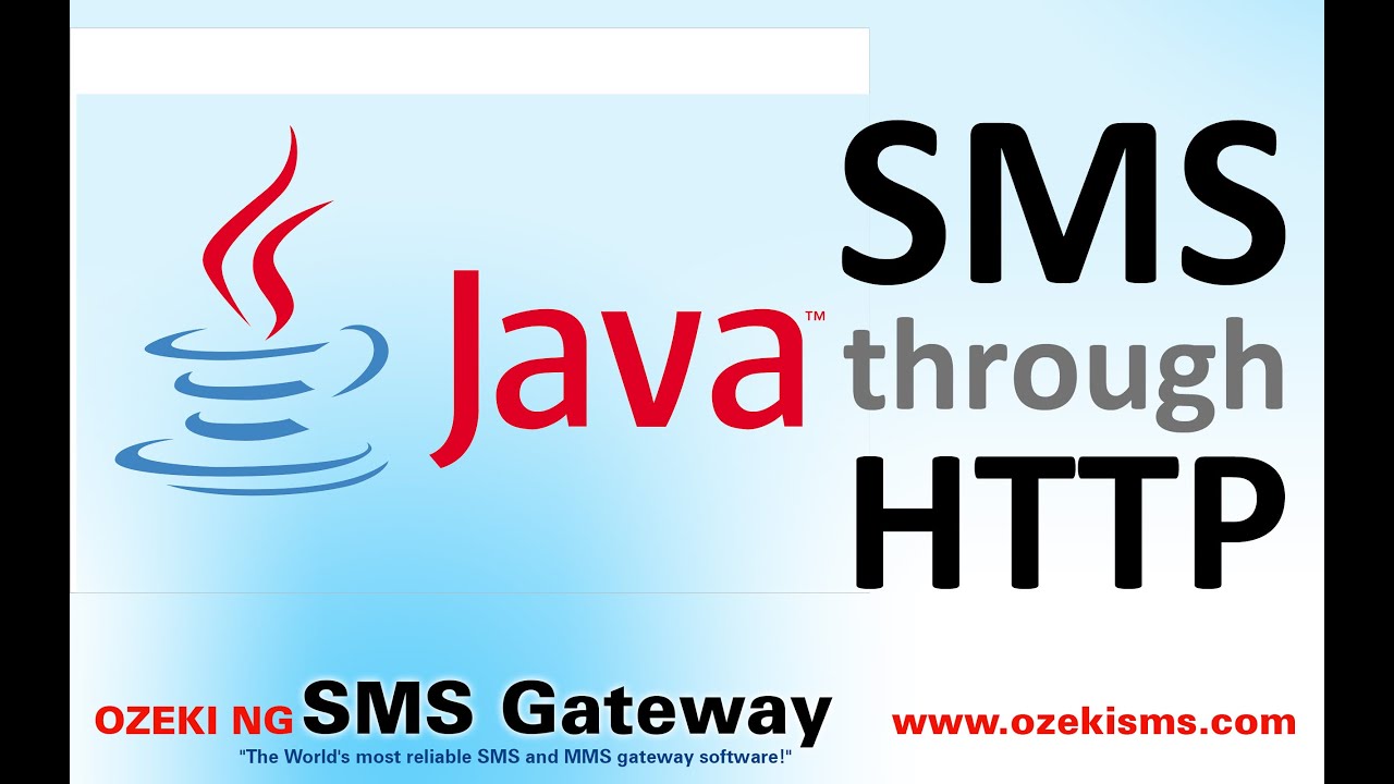 How to send sms in JAVA through HTTP (JAVA HTTP SMS example)
