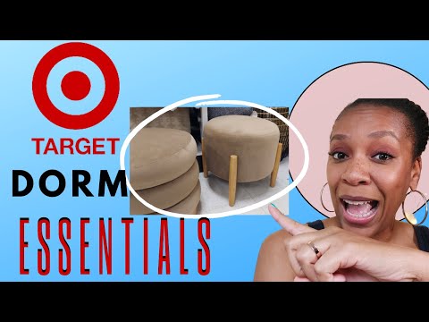 TARGET COLLEGE DORM HAUL | STYLISH & AFFORDABLE ROOM ESSENTIALS | SHOPPING ON A BUDGET