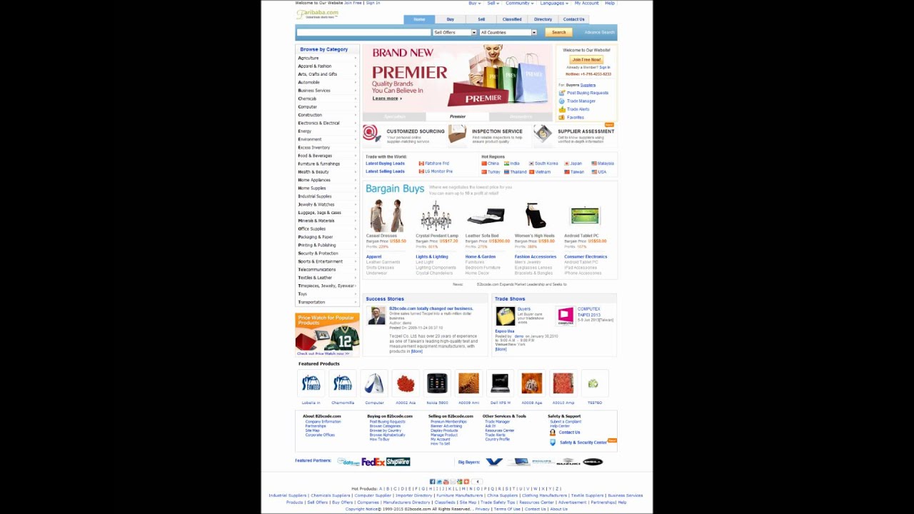 Alibaba Clone Tritanium Version Php Script