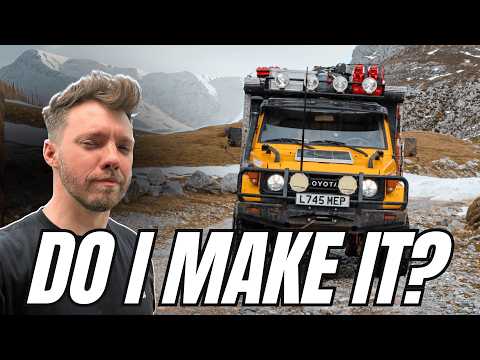 LEGENDARY 4WD pass in Spain – INSANE 7,000 mile solo overland trip