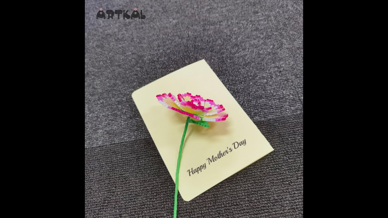 DIY Flower - Mother's Day Gift - Artkal Beads
