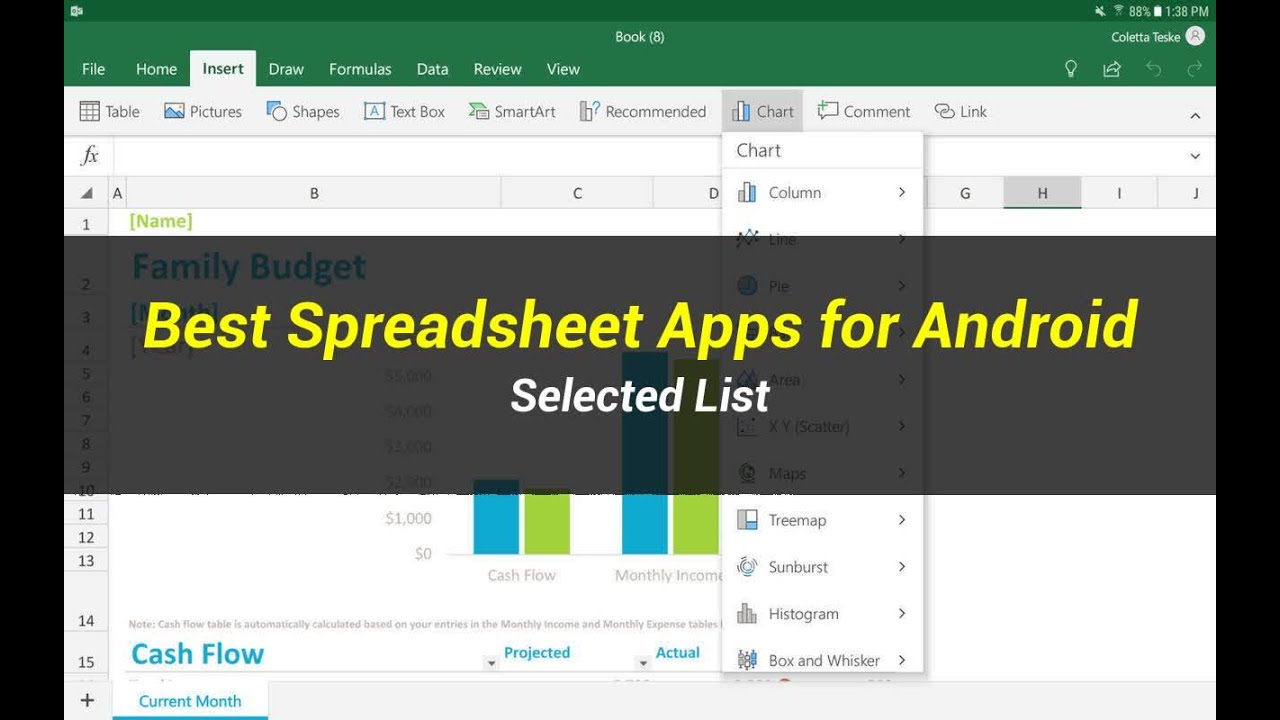 5 Best Spreadsheet Apps for Android | Selected List