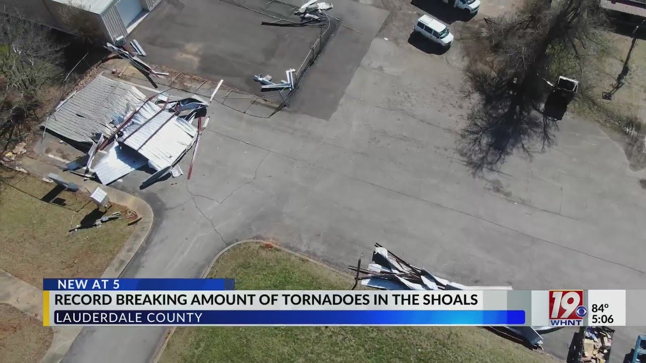 Record number of tornadoes that have hit Lauderdale County so far in 2025 | June 2, 2025 | News 19 a