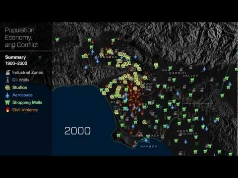 Population, Economy, and Conflict of Los Angeles