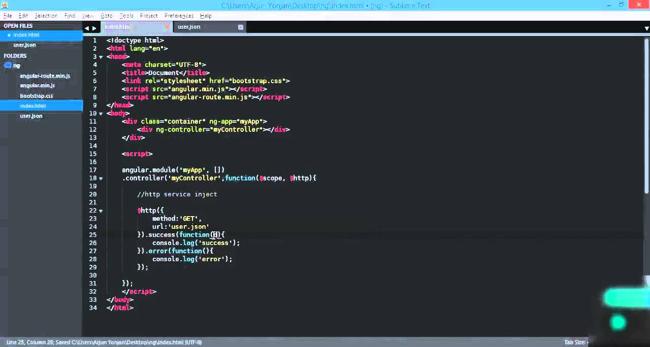 angularjs   basic $http   success and error   data, status, headers, config 720p