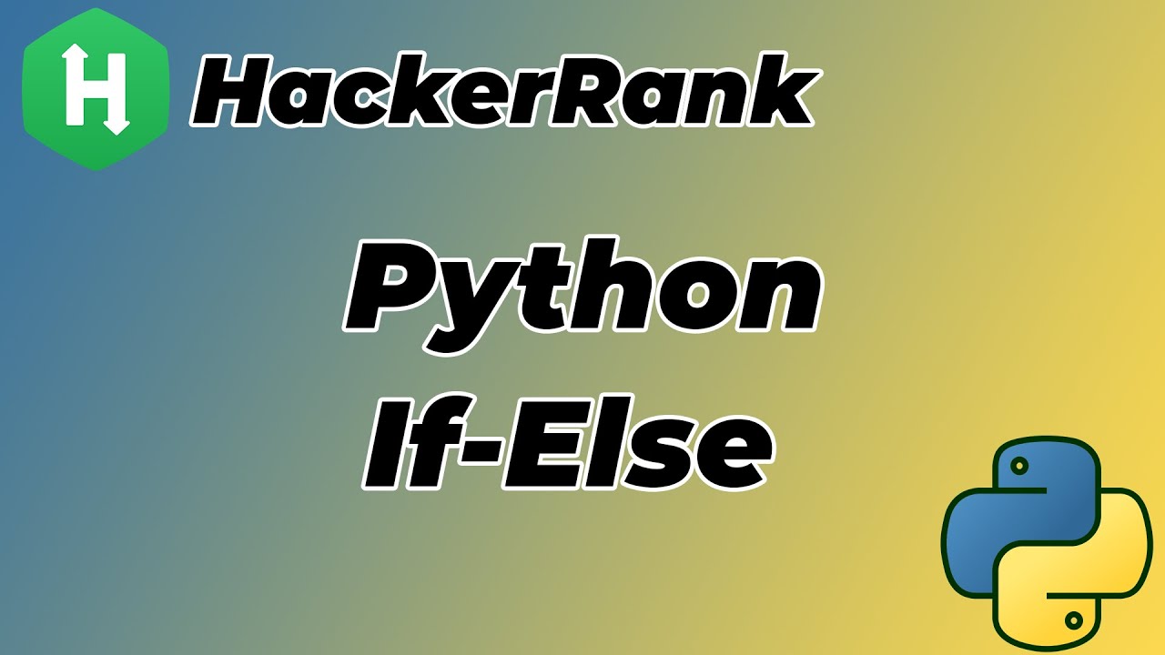 Hackerrank Problem #2:   Python If-Else
