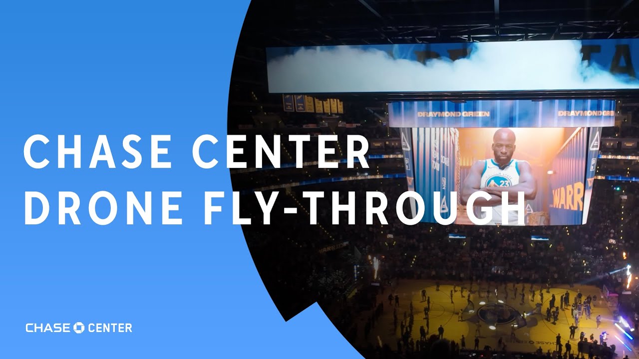 Incredible Drone Fly-Through of Chase Center: Home of the Golden State Warriors