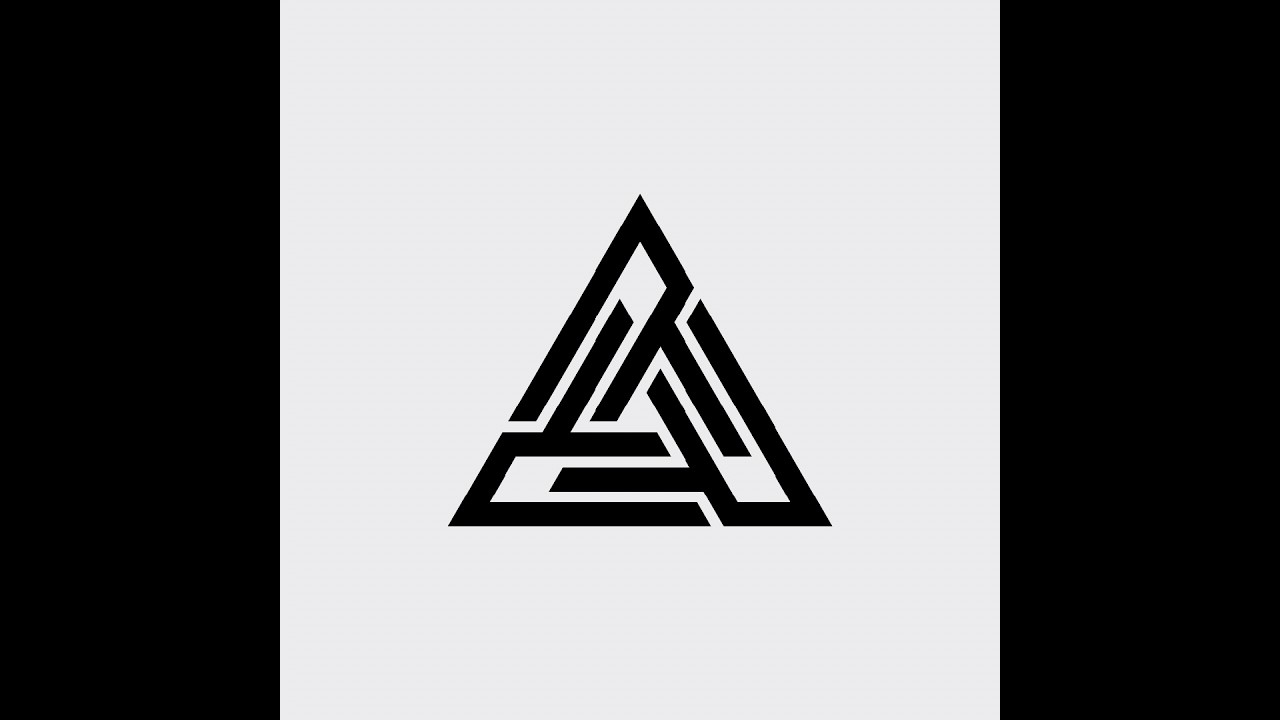Monogram logo design tutorial in illustrator #shorts #ytshorts #illustrator #monogramlogo