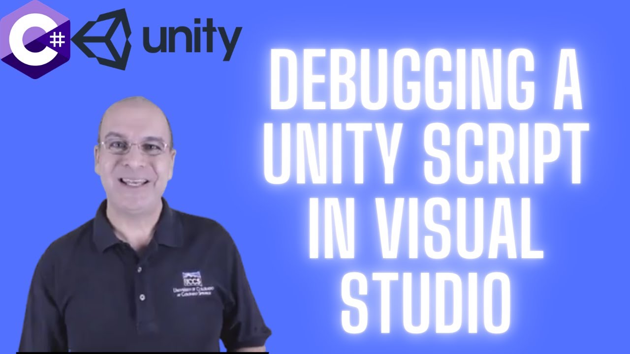 23-Debugging a Unity Script in Visual Studio| C# Programming for Unity  | C# Tutorials For Beginners