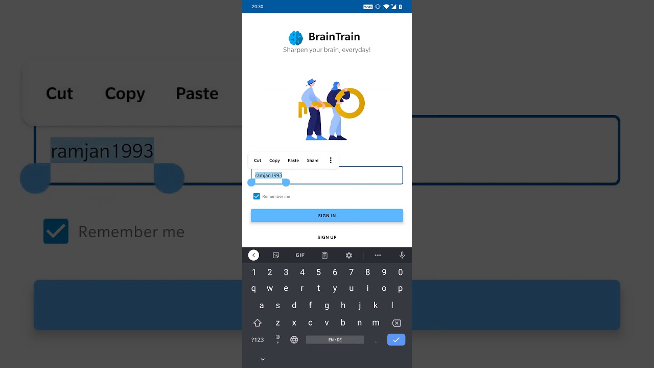 SignUp and LogIn