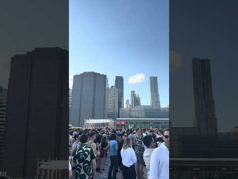 Beautiful Day in New York City celebrating Anjuna 25 with James and Jody from Anjunadeep