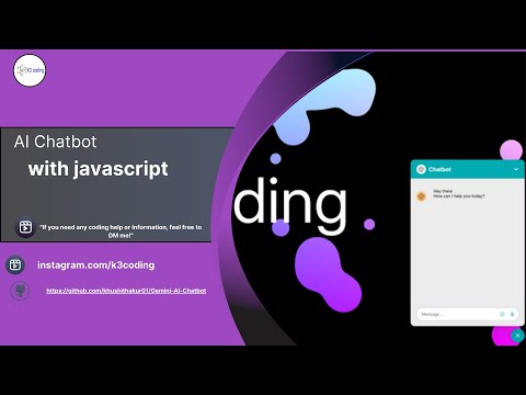 🚀 Build an AI Chatbot Using HTML, CSS & JavaScript | Gemini API Integrationmooth gradient background