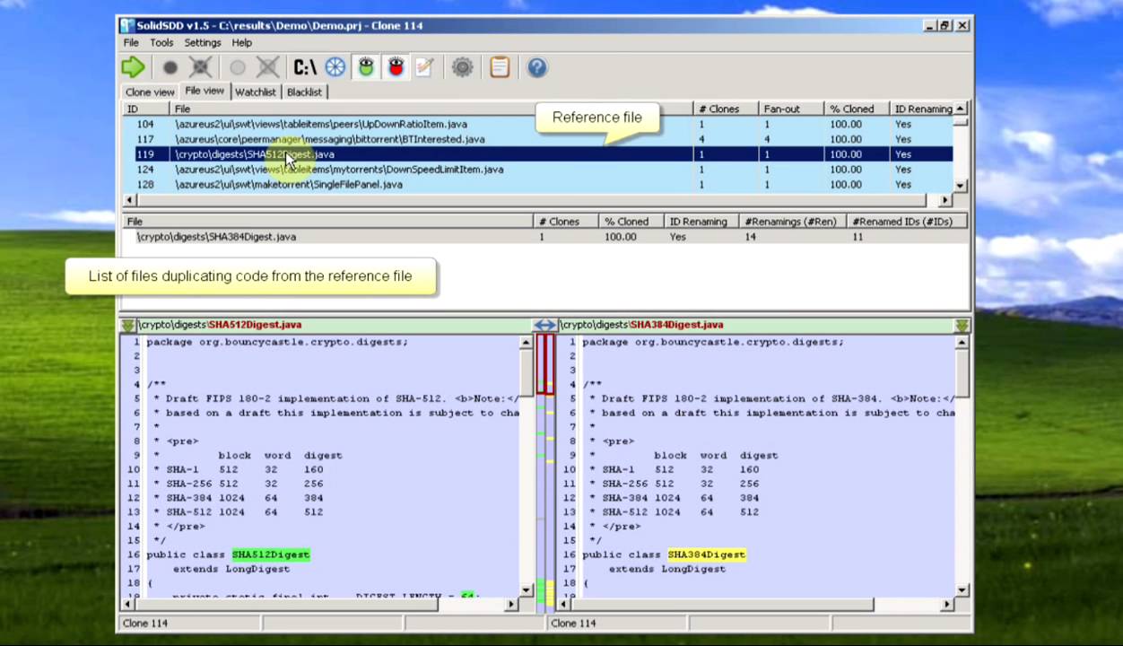SolidSDD - Duplicate Code Detector