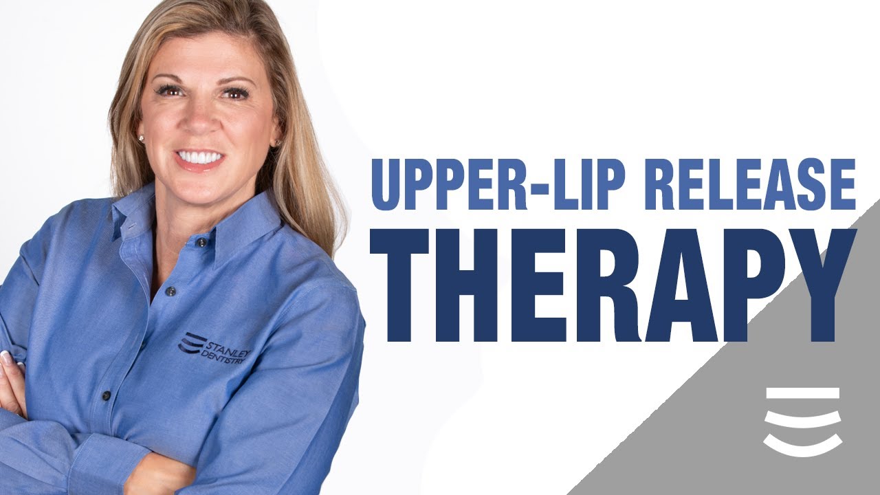 Upper Lip Release Therapy Days 1-14 | Orofacial Myofunctional Therapy | Stanley Dentistry