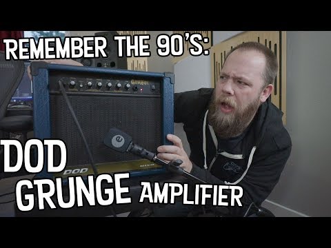 DOD Grunge reverb 1997 - Bleu | Reverb