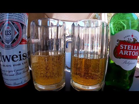BUDWEISER VS STELLA ARTOIS | THE BEST BEER IN THE WORLD