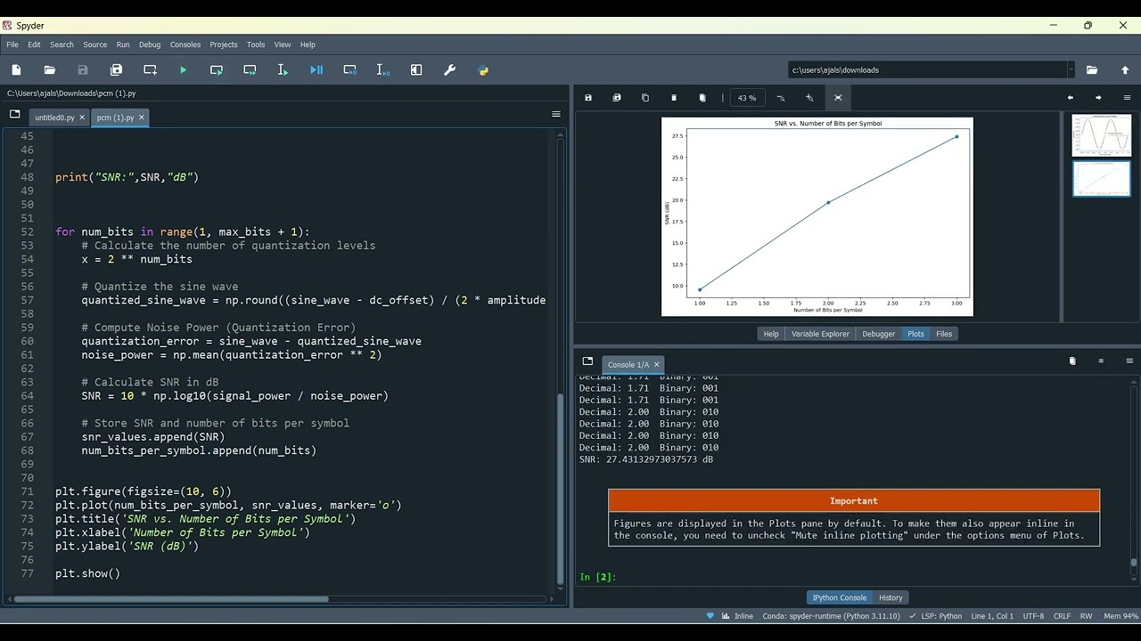 Pulse Code Modulation generation using Python #btech #ktü #python #waveforms 