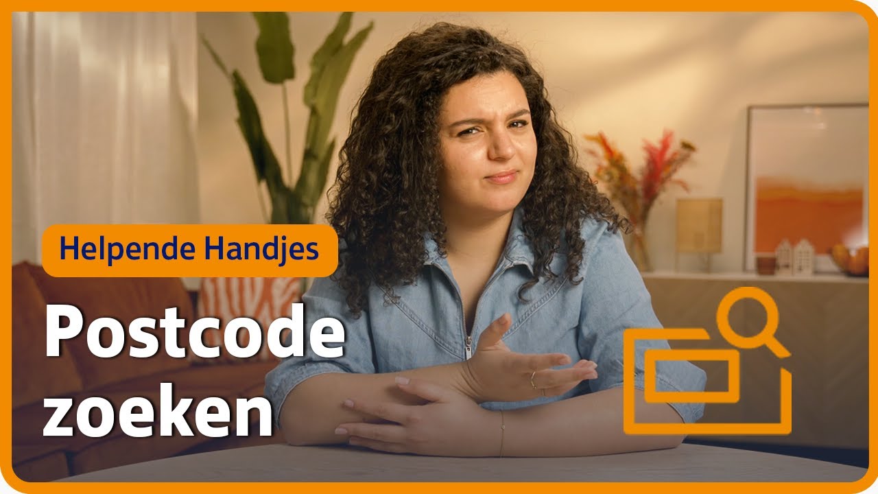 Zo zoek je een postcode of adres | PostNL