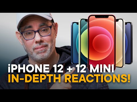 iPhone 12 & iPhone 12 mini — Tech Reviewer Reacts!