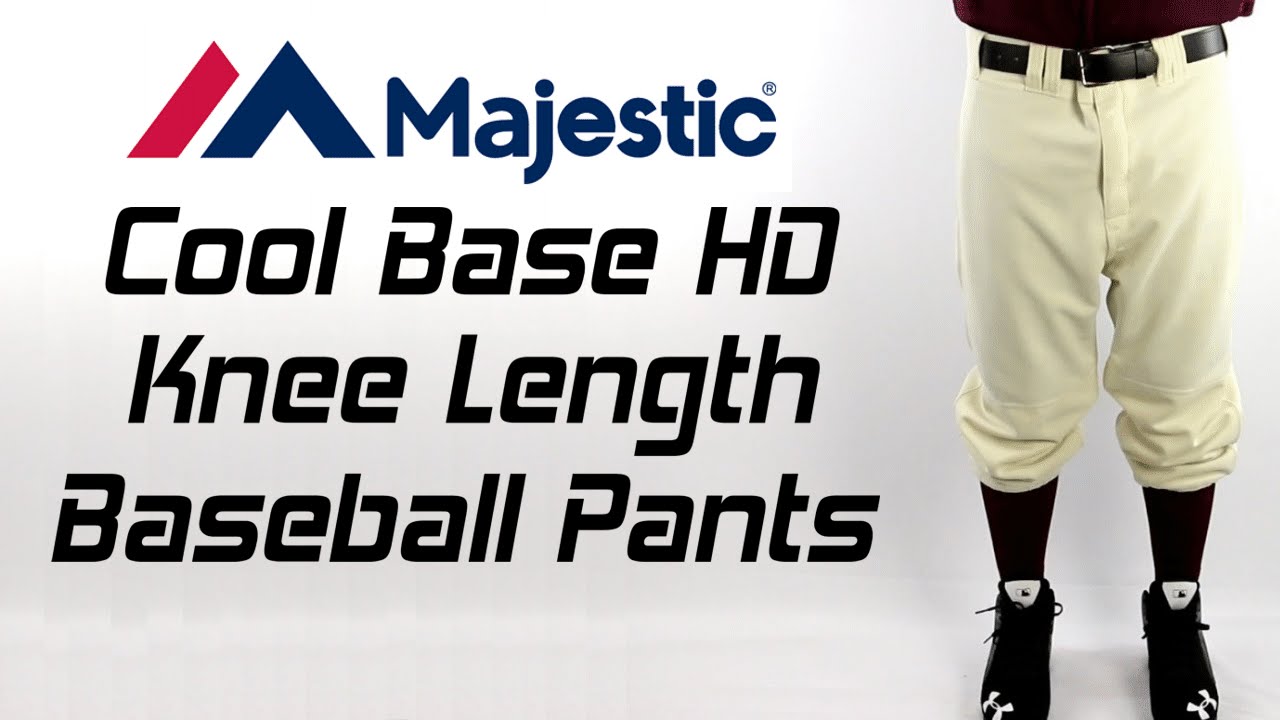Knee Length Baseball Pants - Majestic 8960