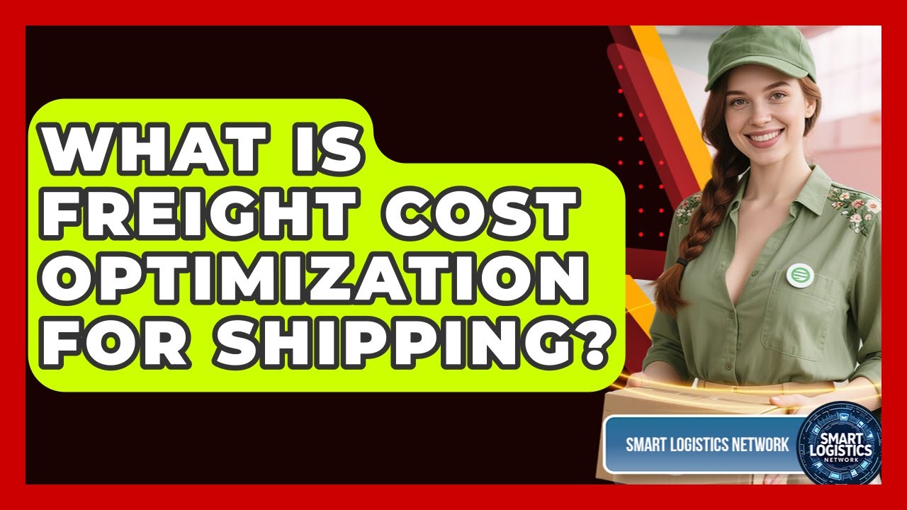 What Is Freight Cost Optimization For Shipping? - Smart Logistics Network