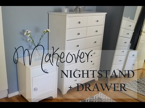 ❋MAKEOVER: NIGHTSTAND & DRAWER || IKEA HACK❋