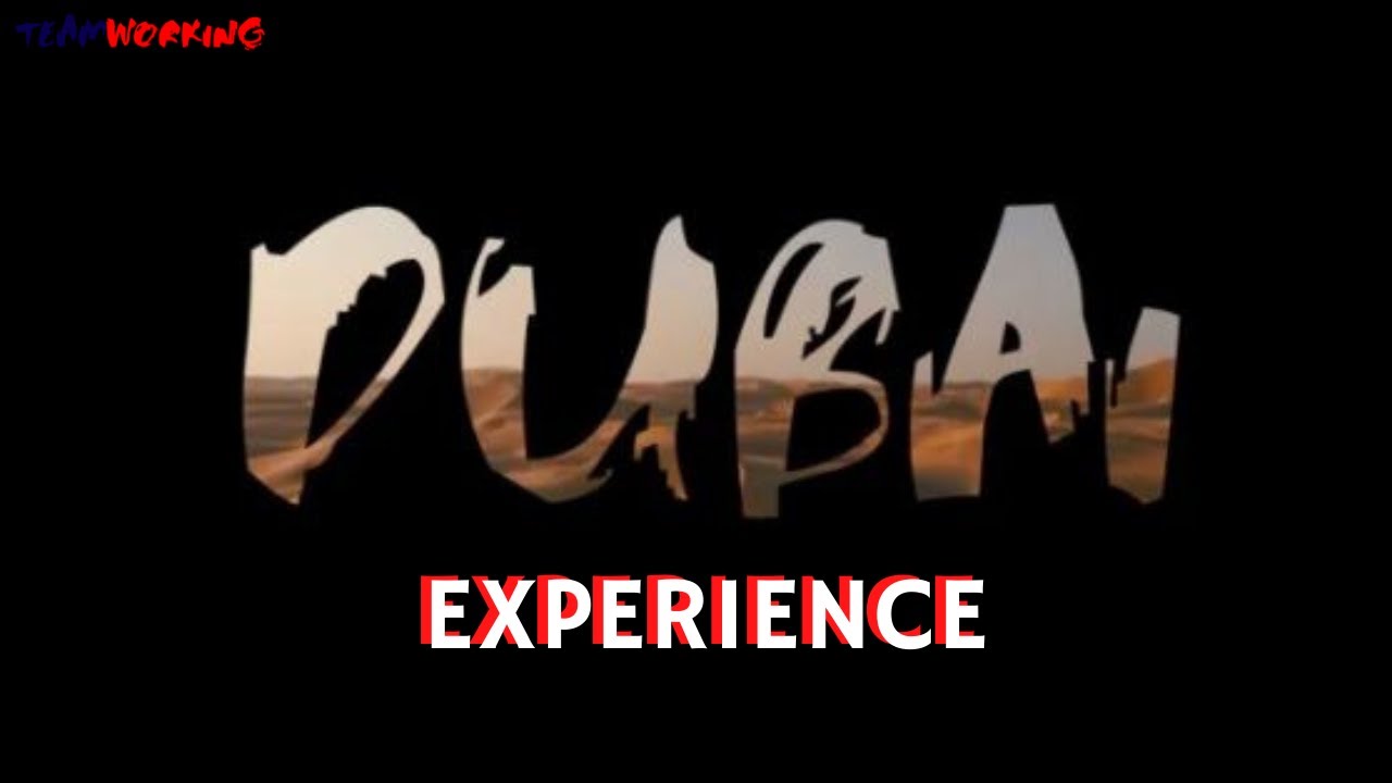 Dubai Experience Team Building activities