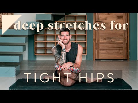 Deep Stretches for Tight Hips from Sitting