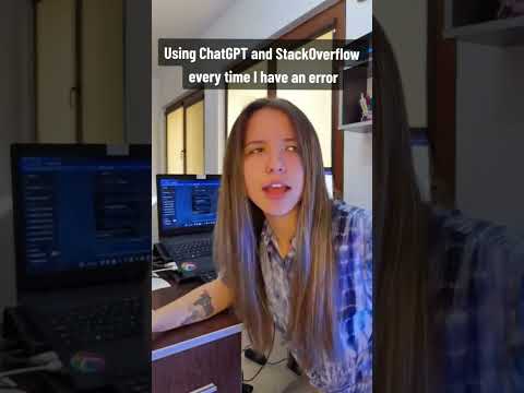 Is it an addiction?ππ€£ #chatgpt #stackoverflow #developers #programming #teamextension #shorts