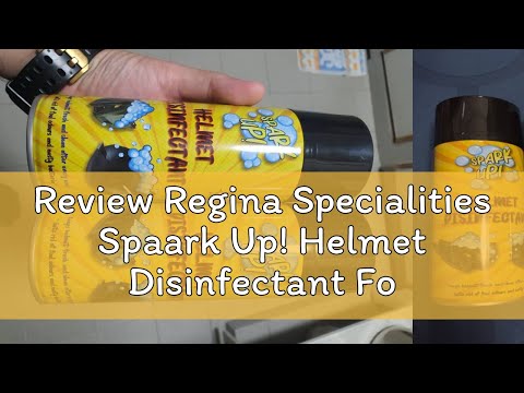 Review Regina Specialities Spaark Up! Helmet Disinfectant Foam Spray 450ml
