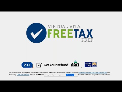 Virtual VITA Free Tax Prep Information Program presented by the Williamson County Public Library