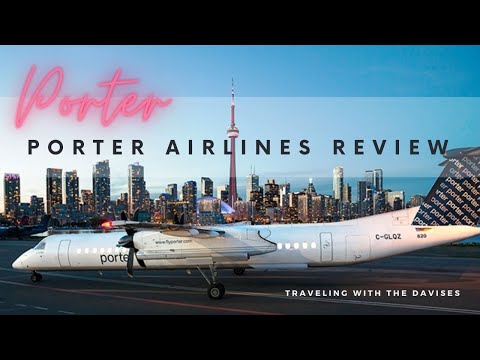 Porter Airlines Review | Billy Bishop Airport Toronto Canada | Toronto Airport