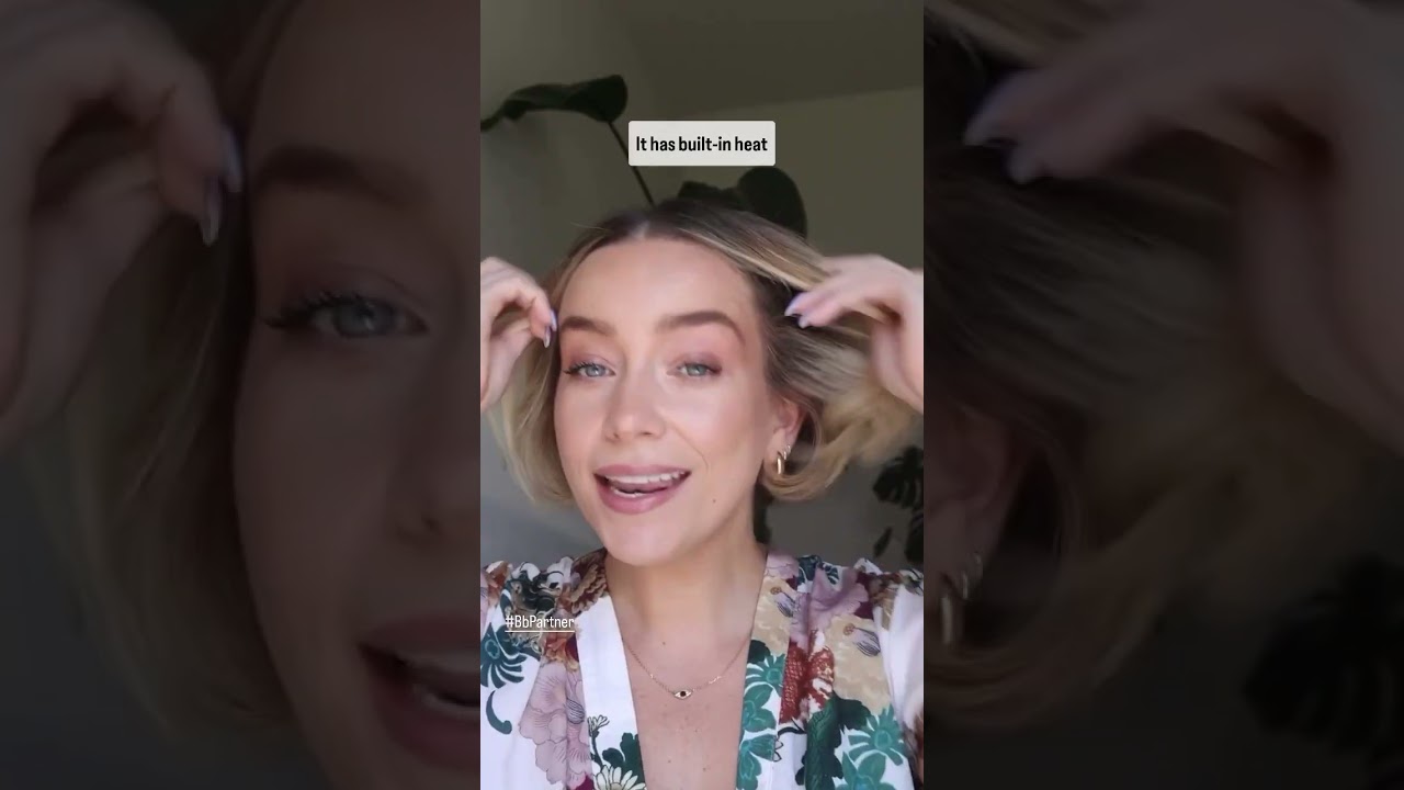 Easy Updo for a Micro-bob!